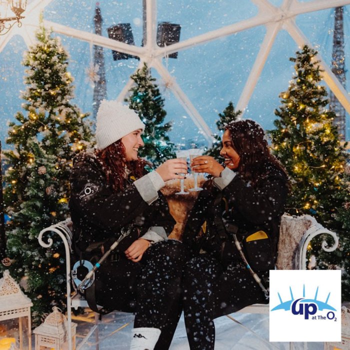 Up at The O2 Snow Globe Climb for Two | Moonpig