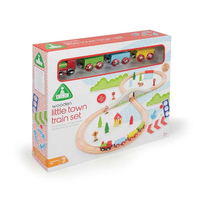 Early Learning Centre Wooden Little Town Train Set | Moonpig