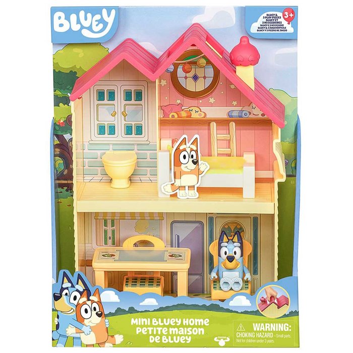 Bluey Mini Home Playset Moonpig