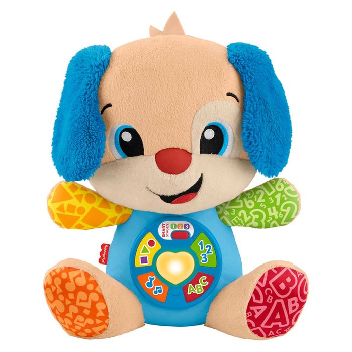 Fisher-Price Laugh & Learn Blue Smart Stages Puppy Learning Toy | Moonpig