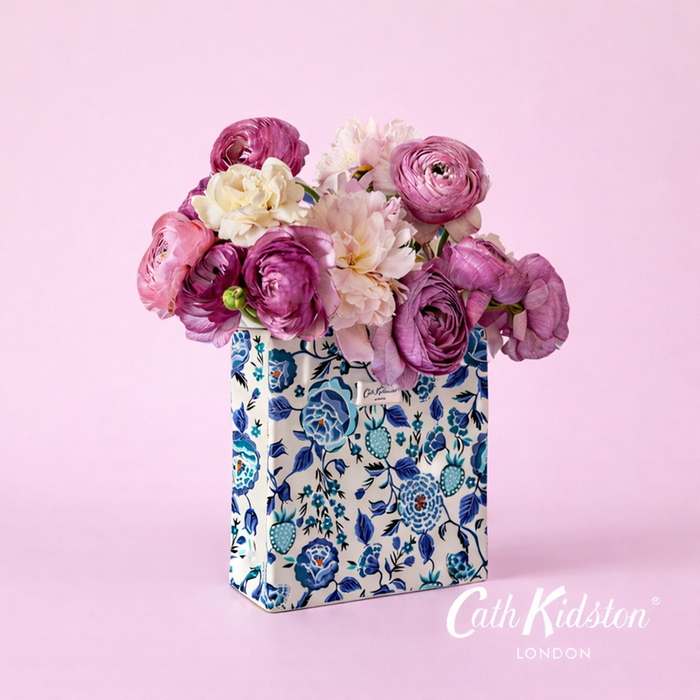 Cath Kidston Strawberry Print Hand Bag Vase | Moonpig