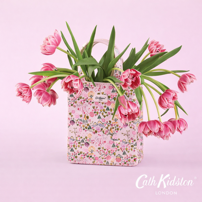 Cath Kidston Strawberry Print Hand Bag Vase | Moonpig