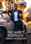 The Name's Robinson Suited Man With Cocktail Photo Upload Card ...