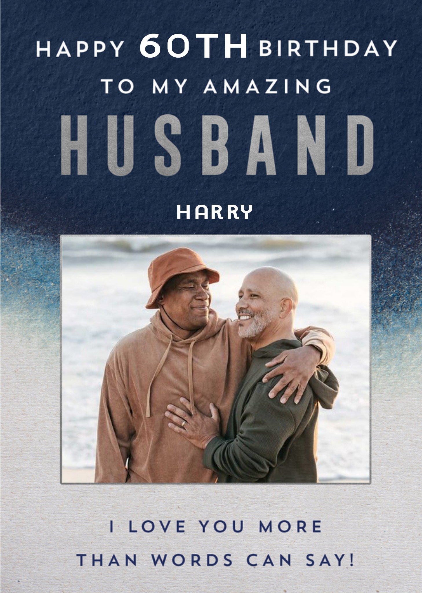Husband 60th Birthday Cards Moonpig
