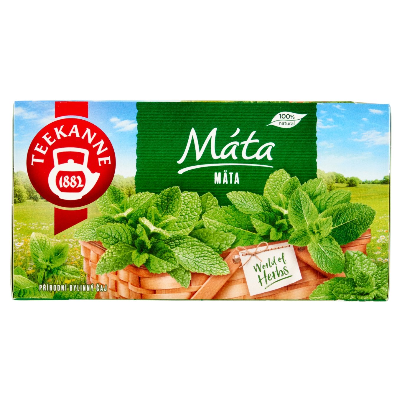 TEEKANNE Máta, Natural Herbal Tea, bylinný čaj, 20 sáčků, 30g | BILLA e ...