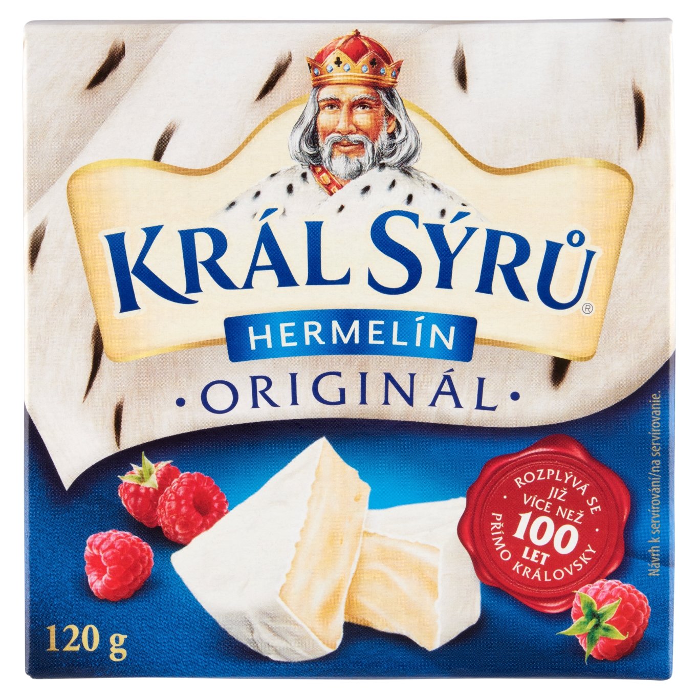 Král Sýrů Hermelín originál 120g | BILLA e-shop