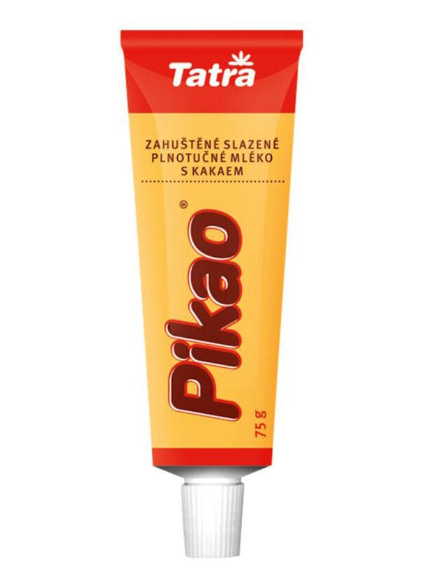 Tatra Pikao Zahuštěné slazené plnotučné mléko s kakaem 75g | BILLA e-shop