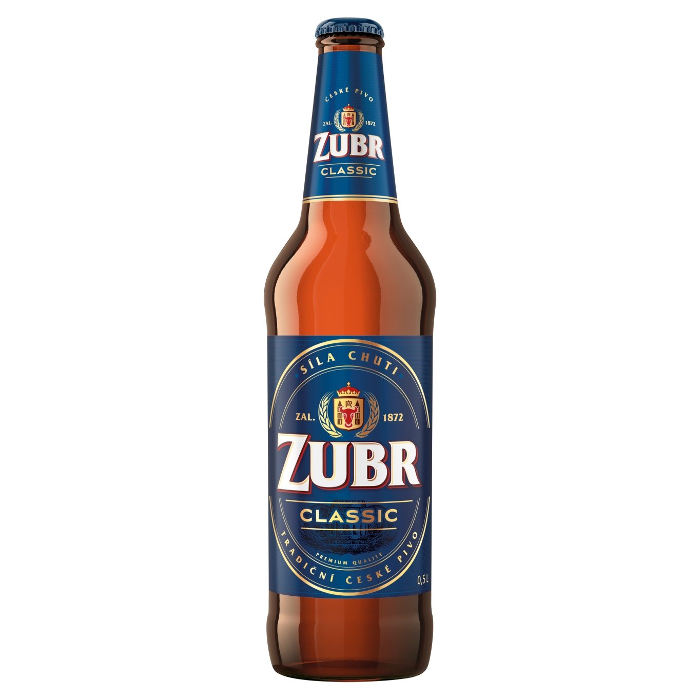 Zubr Classic světlé výčepní pivo 0,5l | BILLA e-shop