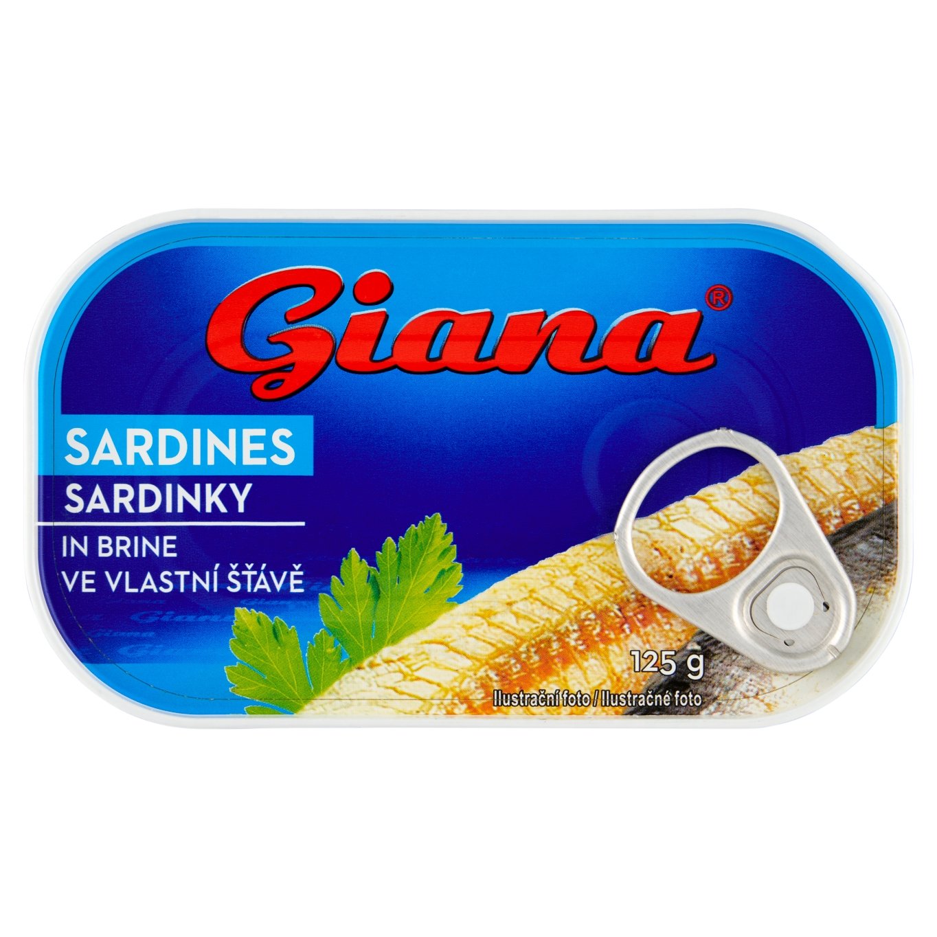 Giana Sardinky ve vlastní šťávě 125g | BILLA