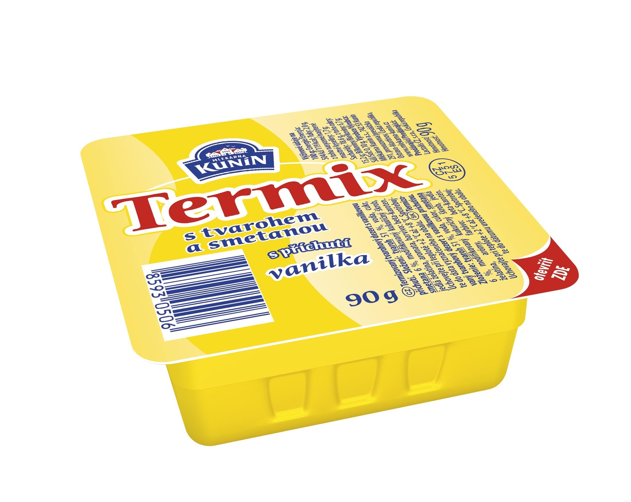 Kunín Termix s příchutí vanilka 90g | BILLA e-shop