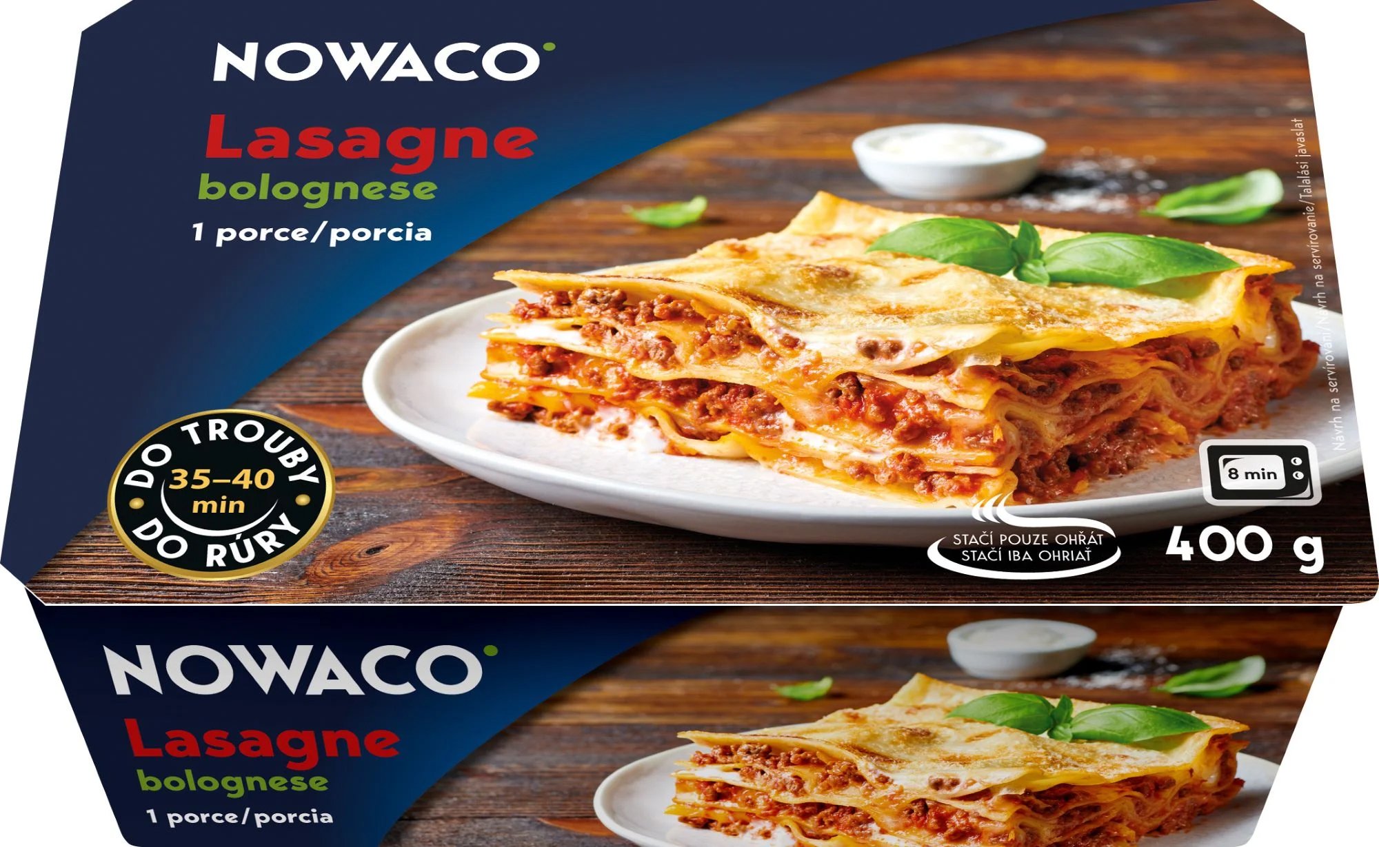 Lasagne bolognese Nowaco 400g | BILLA e-shop