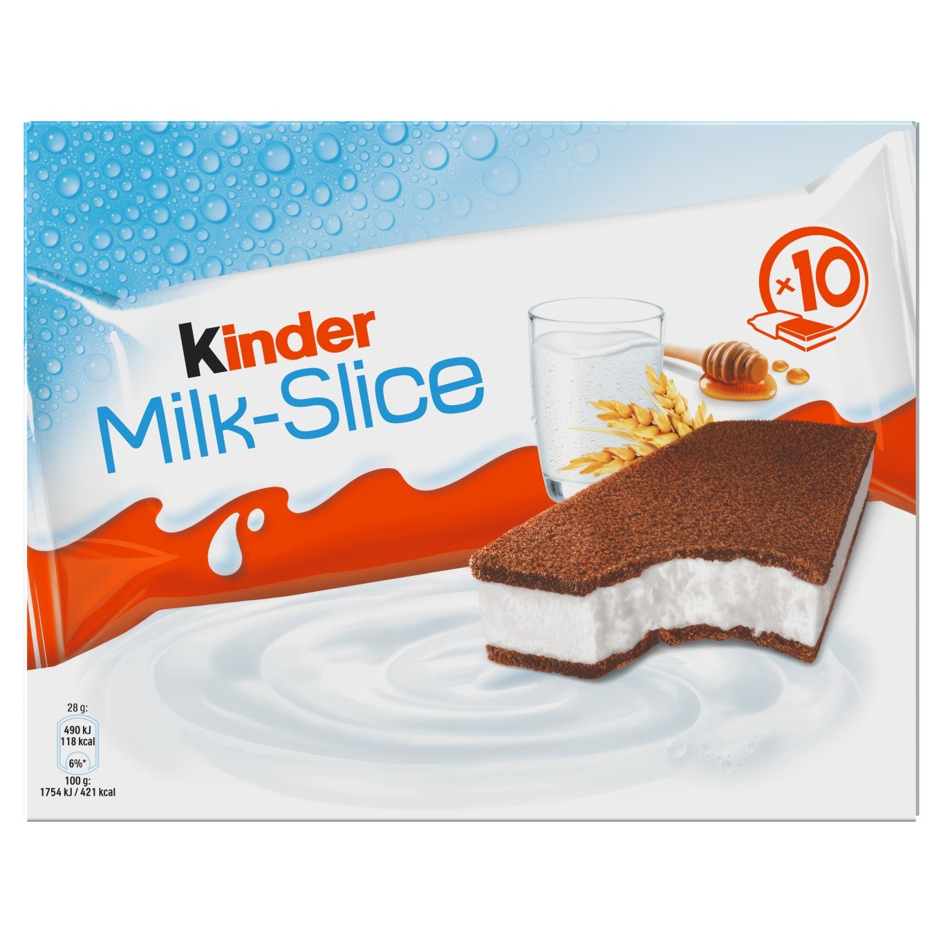 Kinder Milk Slice 10 x 28g | BILLA e-shop