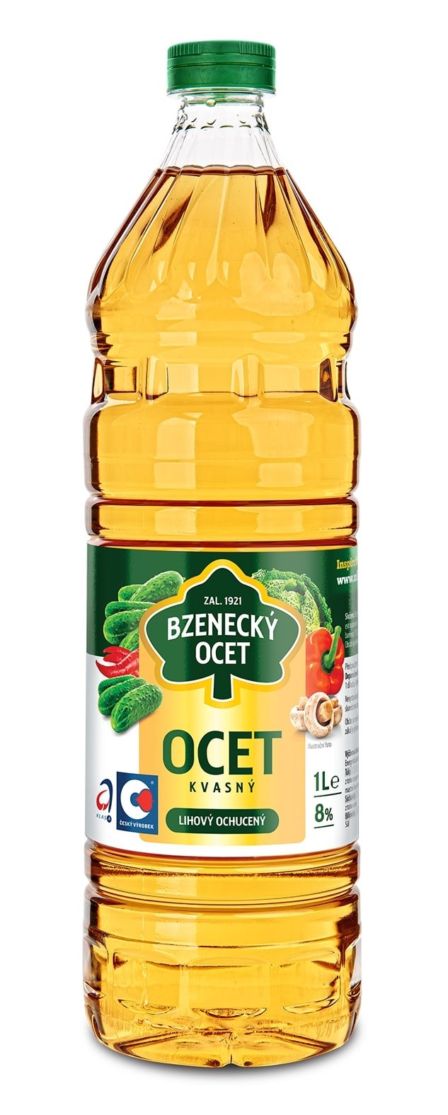 Bzenecký ocet kvasný lihový 8% 1L PET | BILLA e-shop