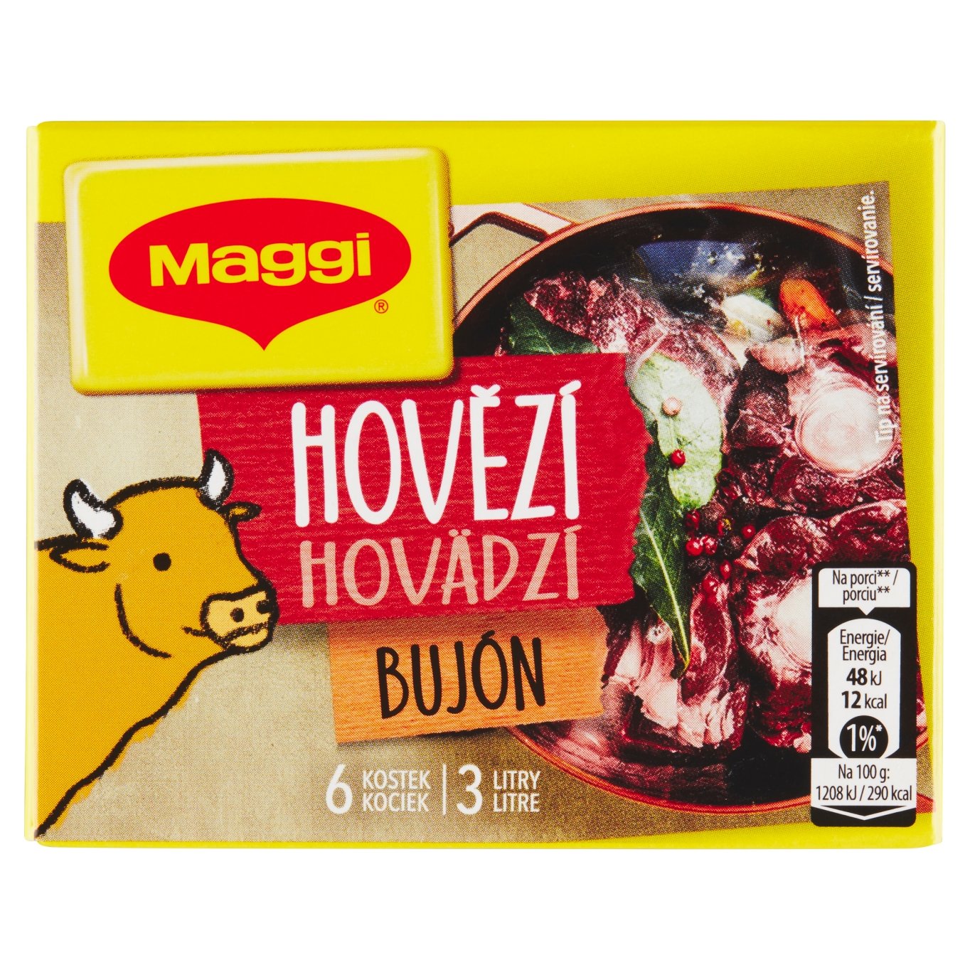 MAGGI Bujón Hovězí 3 l 60g | BILLA e-shop