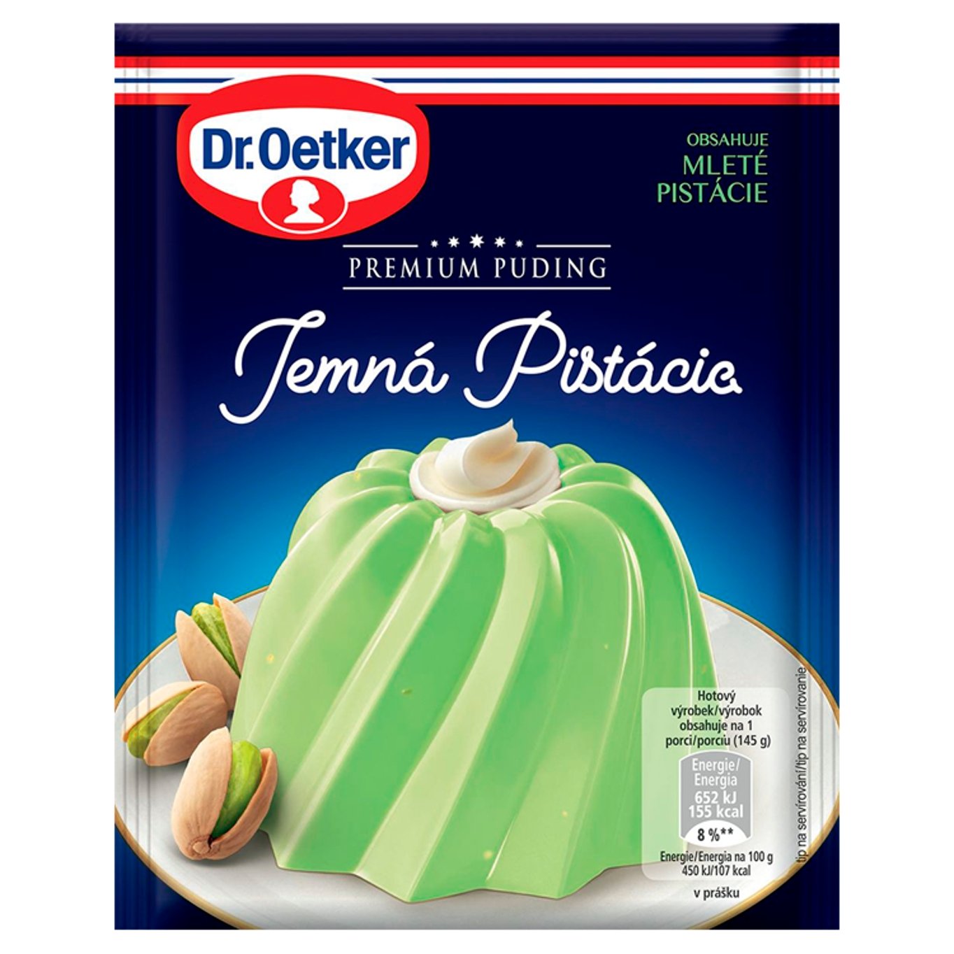 Dr. Oetker Premium Puding Jemná pistácie 40g | BILLA e-shop