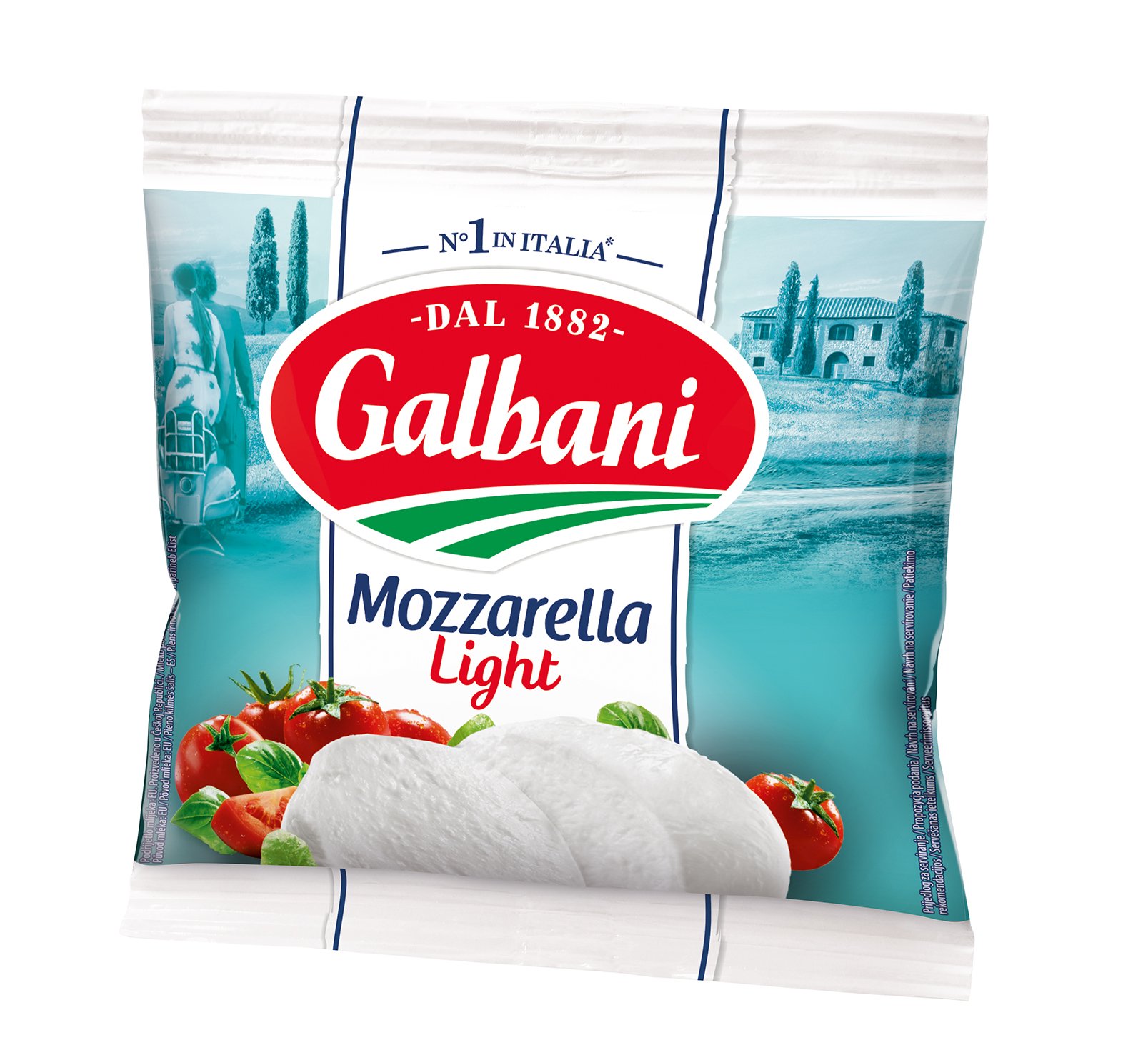Galbani Mozzarella light 125g | BILLA e-shop