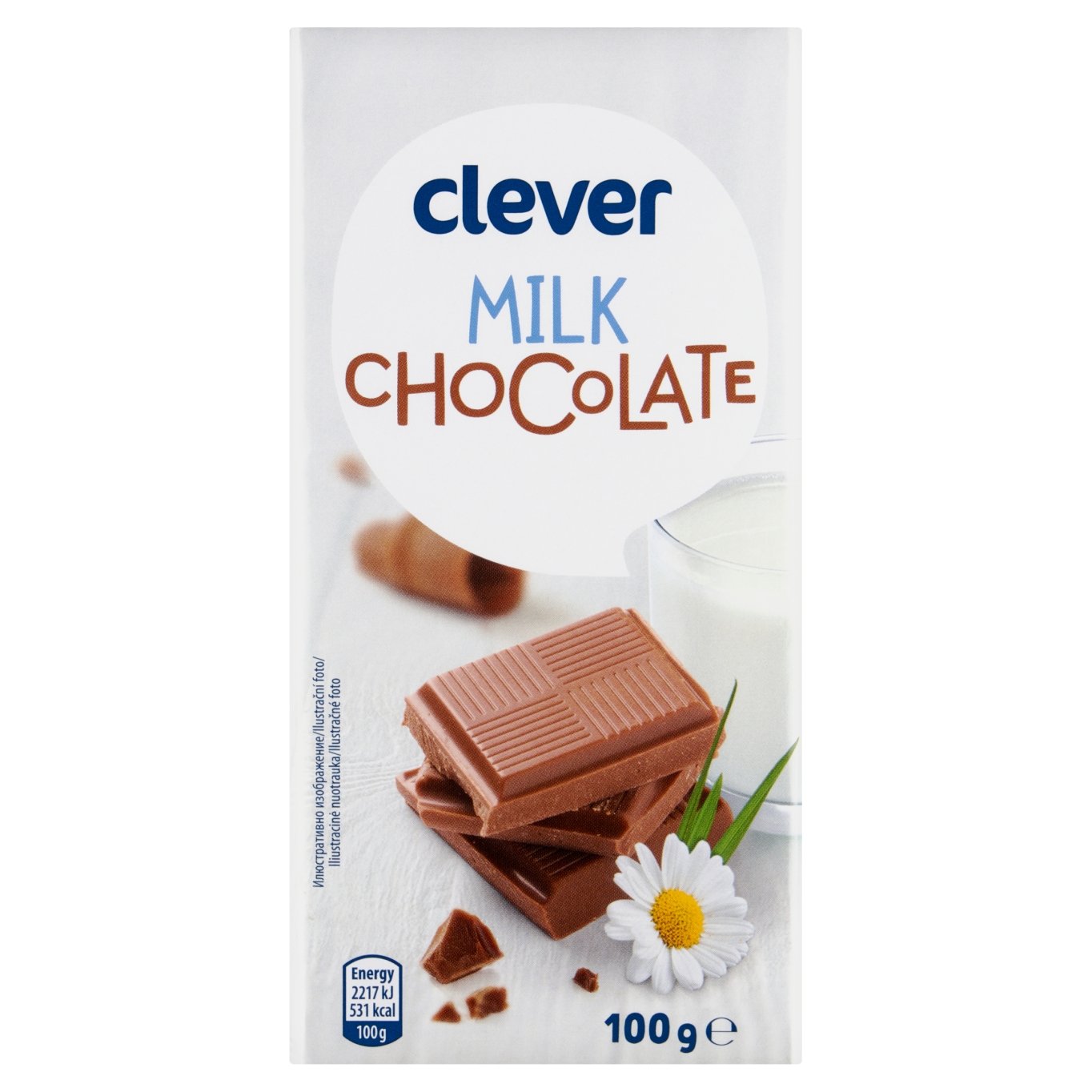 clever Mléčná čokoláda 100g | BILLA e-shop