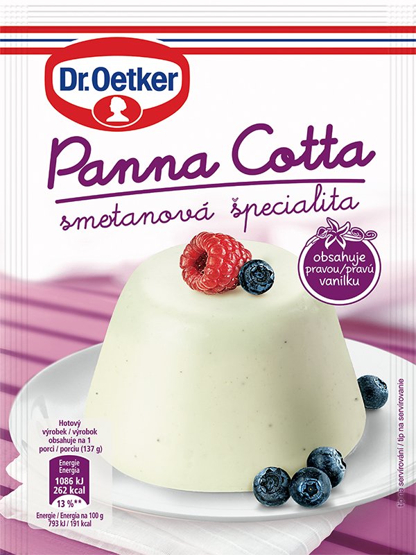 Panna Cotta s vanilkou 50 g | BILLA e-shop