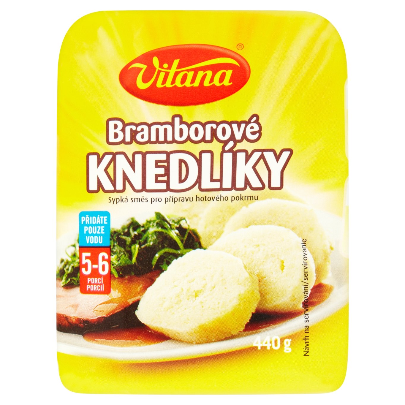 Vitana Bramborové knedlíky 440g | BILLA e-shop