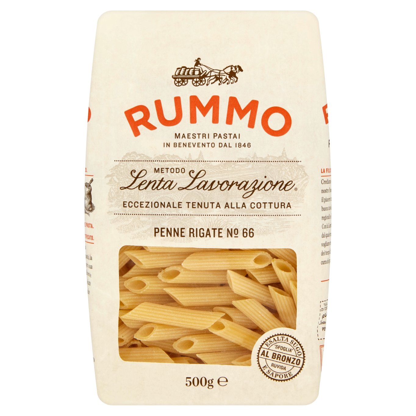 Rummo Penne Rigate semolinové těstoviny 500g | BILLA e-shop