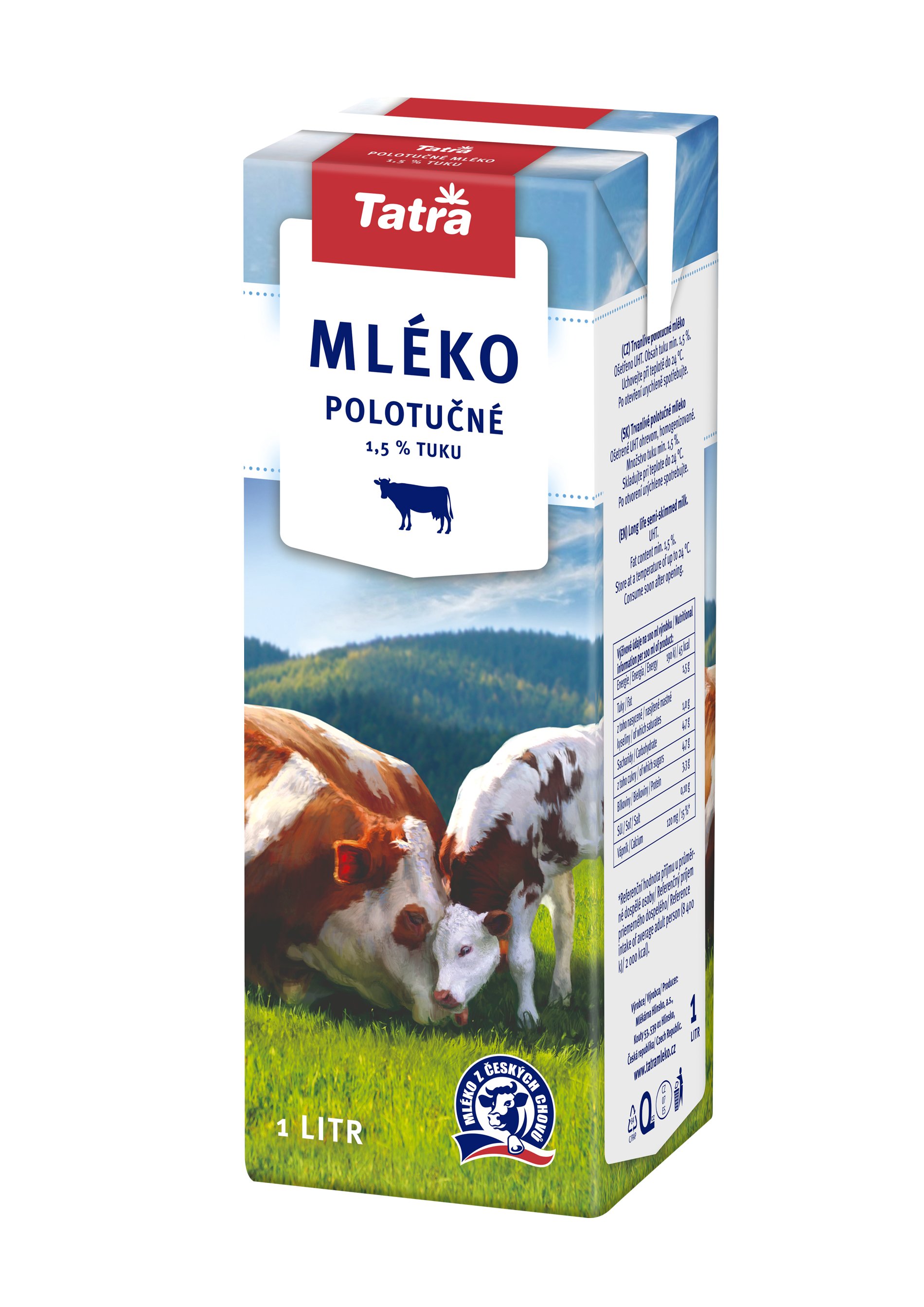 TATRA mléko 1,5% | BILLA e-shop