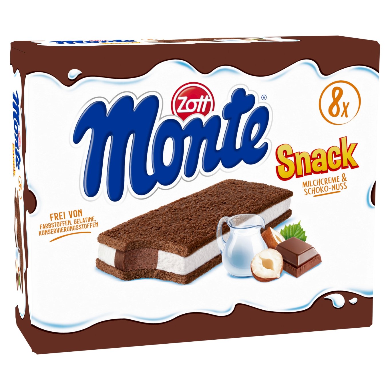 Zott Monte Snack 8 x 29g (232g) | BILLA e-shop