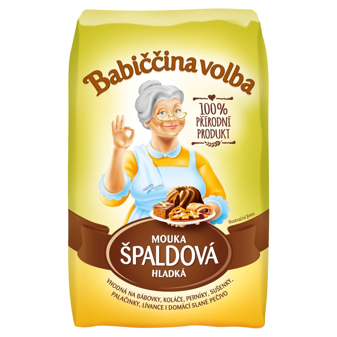Babiččina Volba Špaldová mouka hladká 1kg | BILLA e-shop