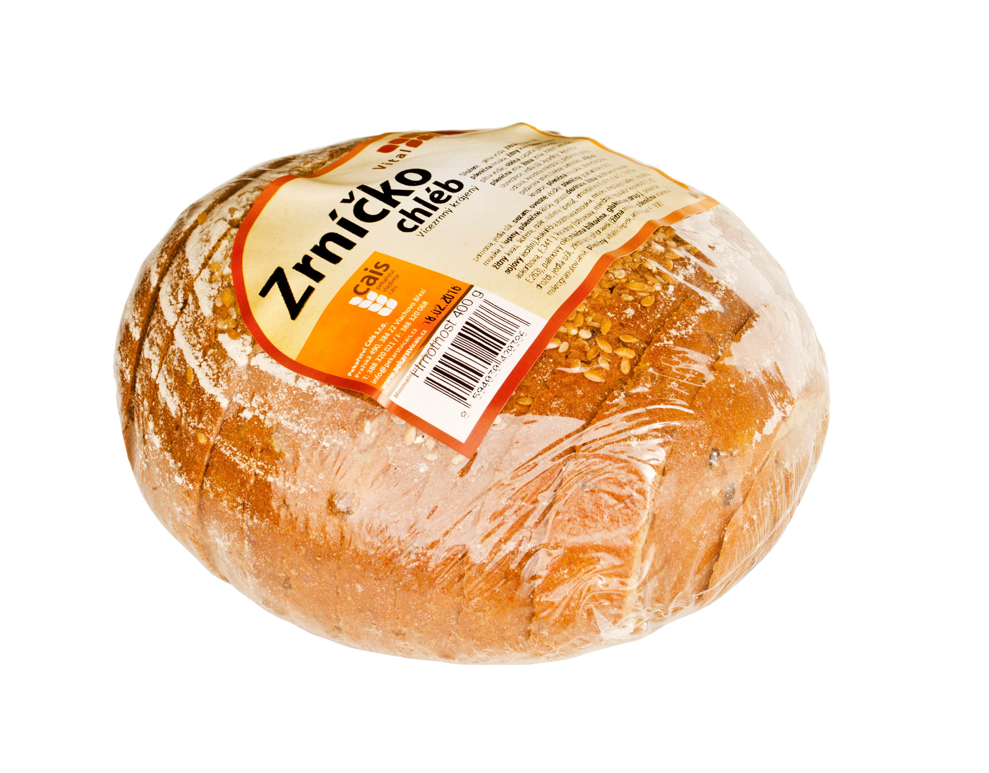 Chléb Zrníčko, 400g krájený | BILLA e-shop
