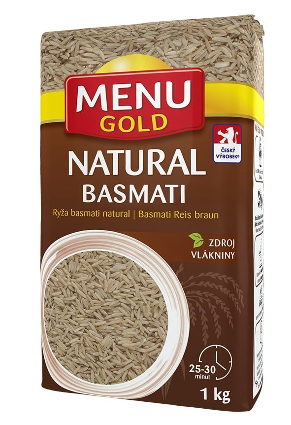 Menu Gold rýže basmati natural 1 kg | BILLA e-shop