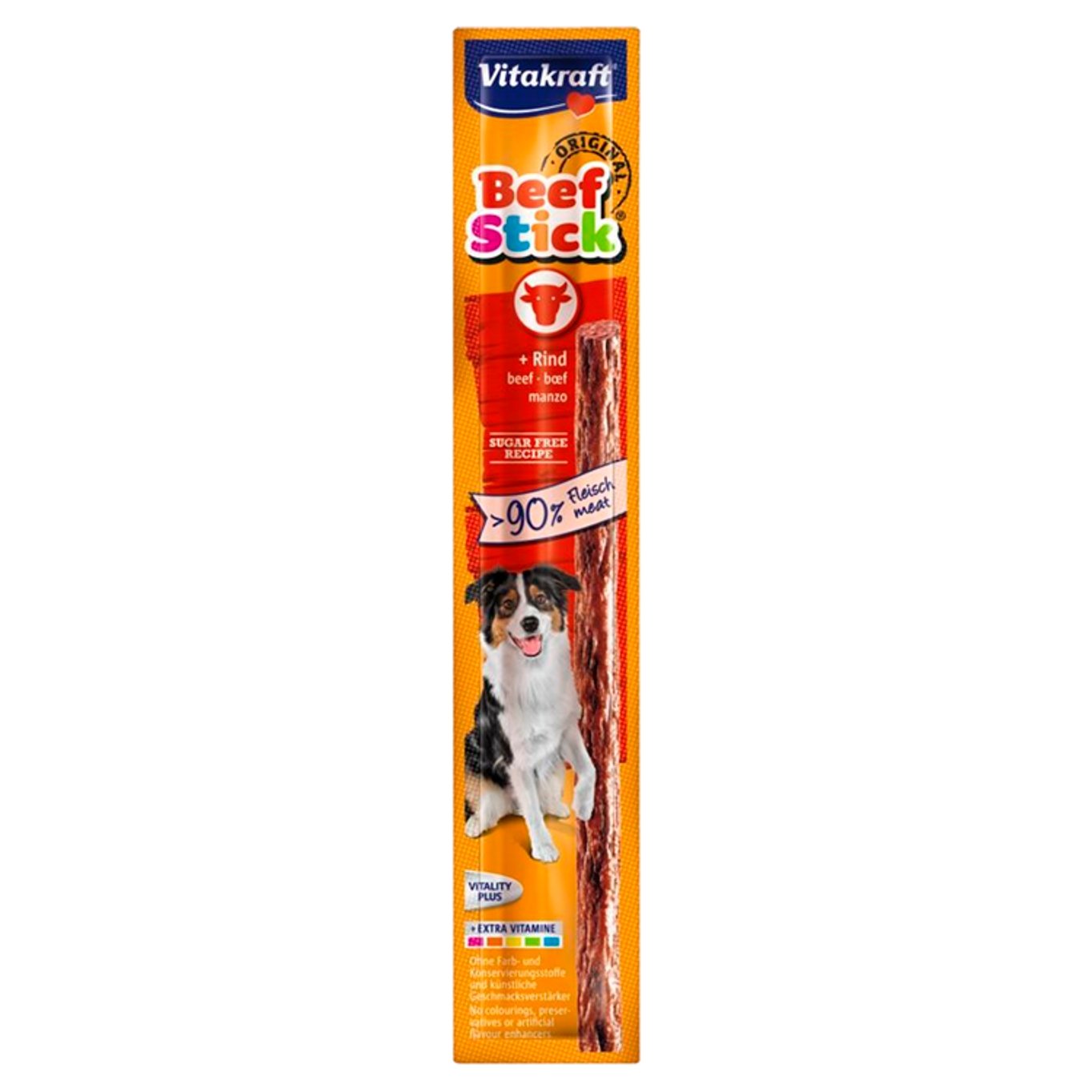 Vitakraft Beef-Stick Original + hovězí 1 ks 12g | BILLA e-shop