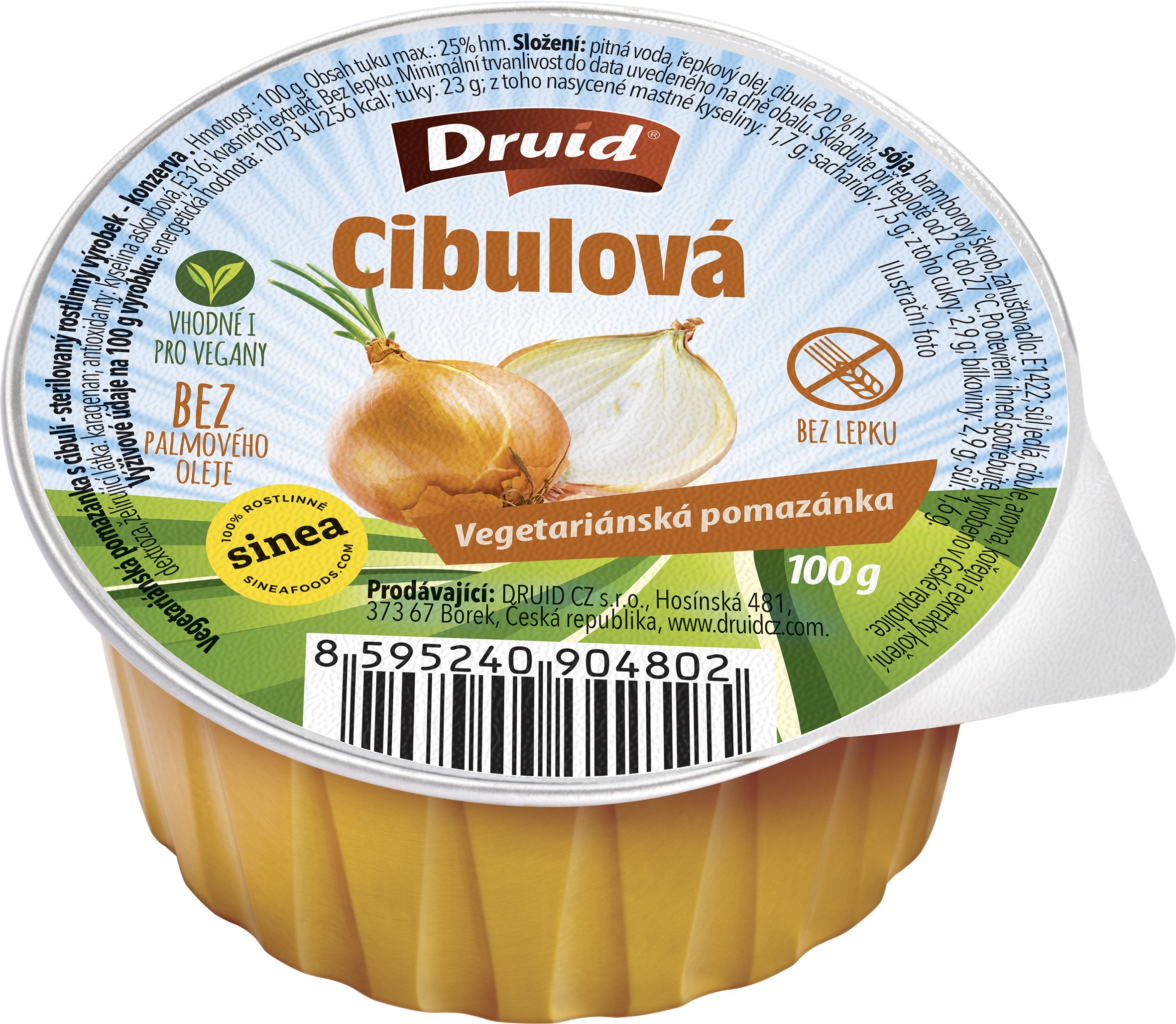 Vegetariánská pomazánka cibulová 100 g | BILLA e-shop
