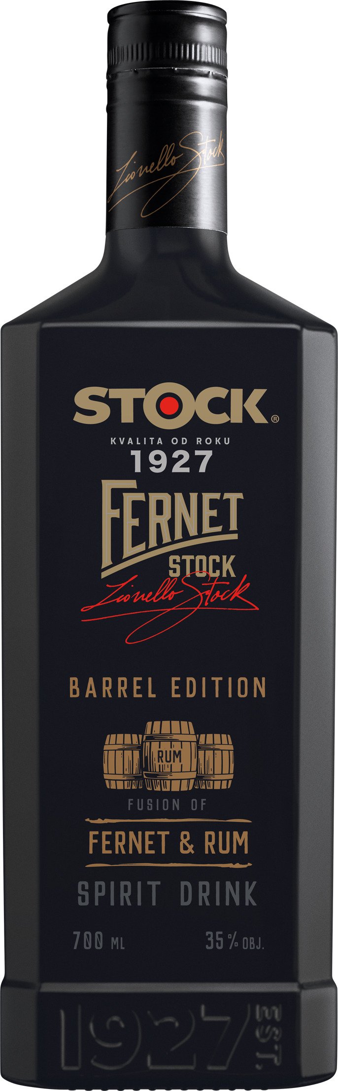 Fernet Stock Barrel Edition 35% 0,5 l