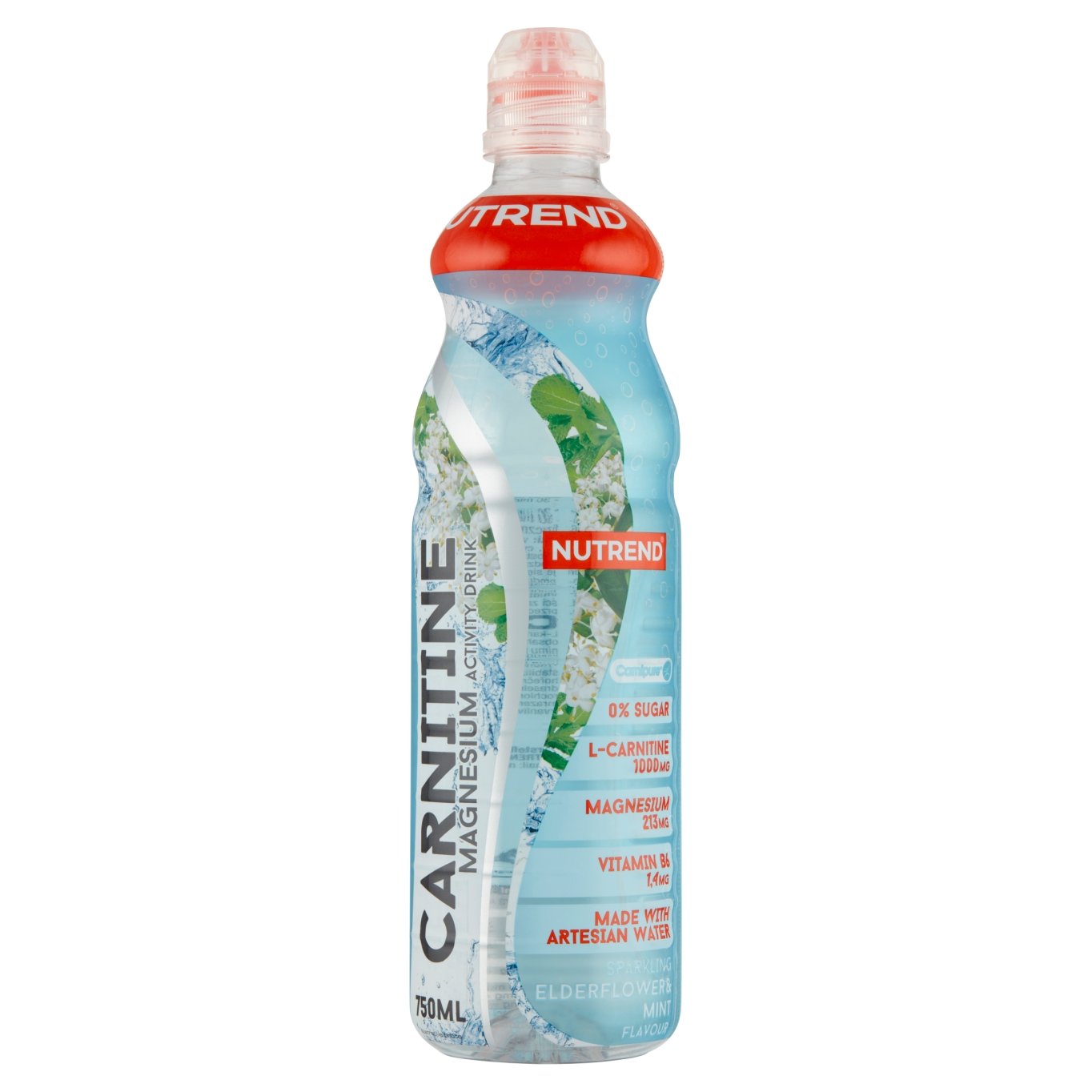 Nutrend Carnitine Magnesium Activity Drink příchuť bezinka + máta 750ml | BILLA e-shop