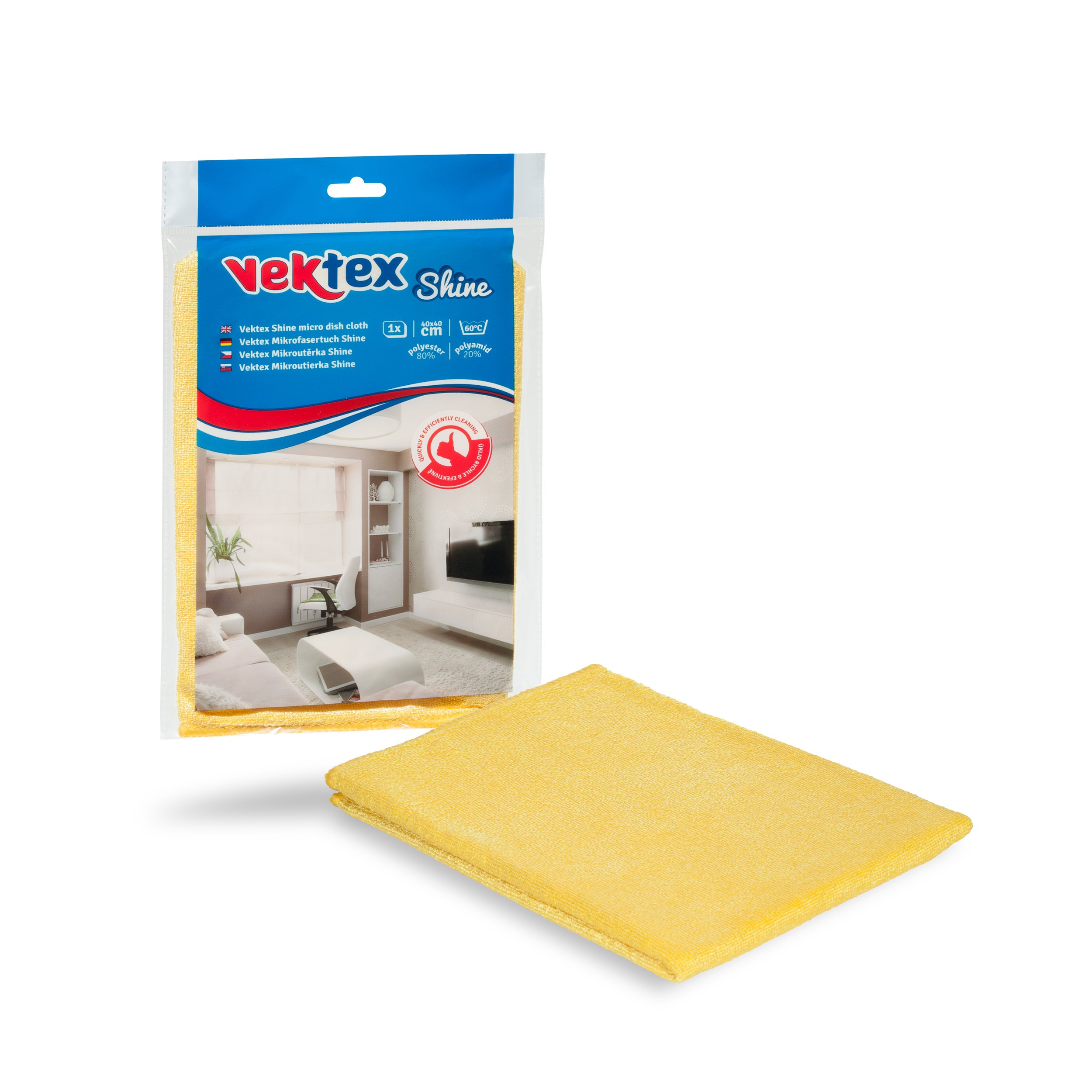 Vektex Mikroutěrka, 1 ks, Shine | BILLA e-shop