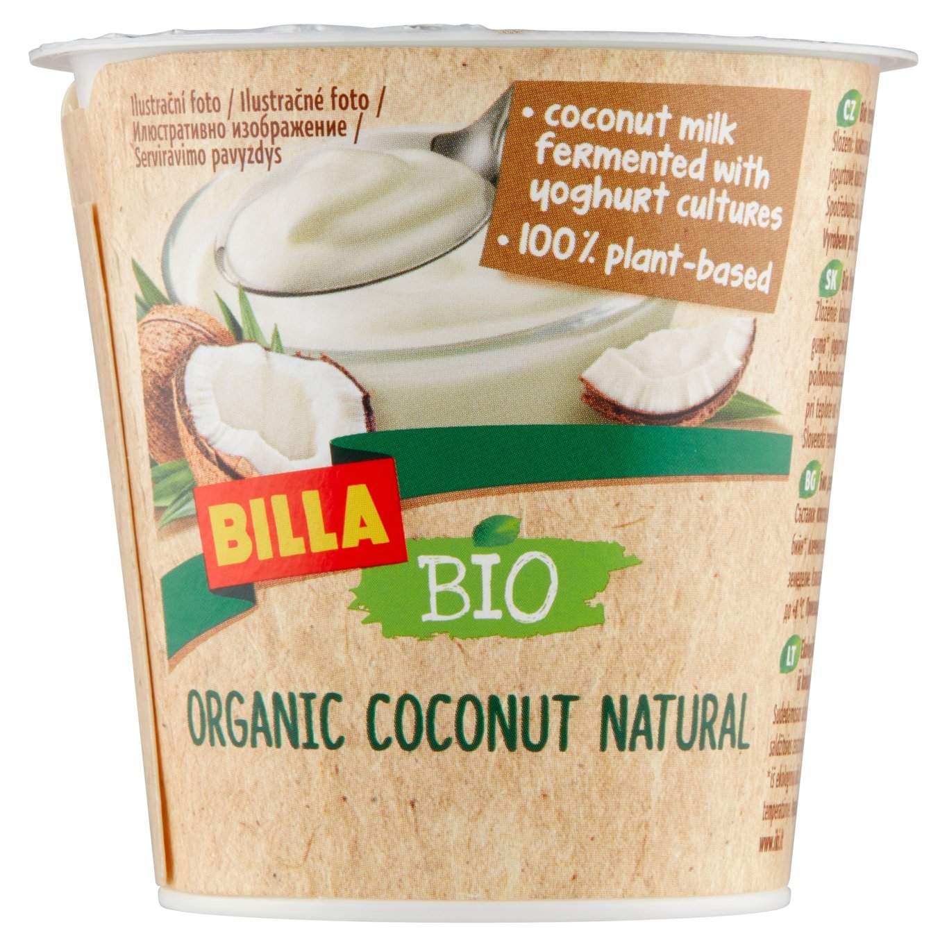 BILLA BIO Fermentovaný výrobek z kokosového mléka 140g | BILLA e-shop