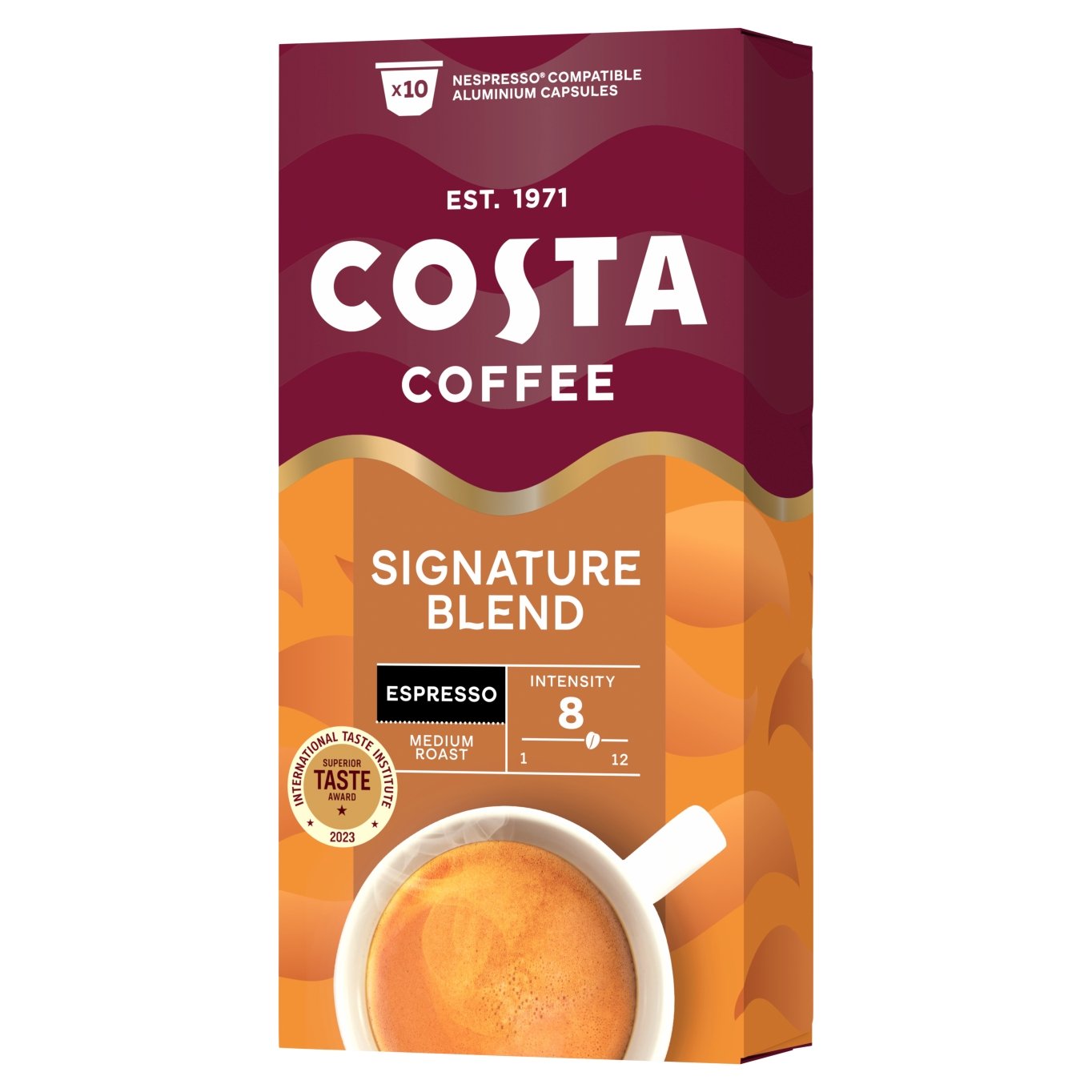 Costa Coffee Signature Blend Espresso Medium Roast pražená mletá káva v ...