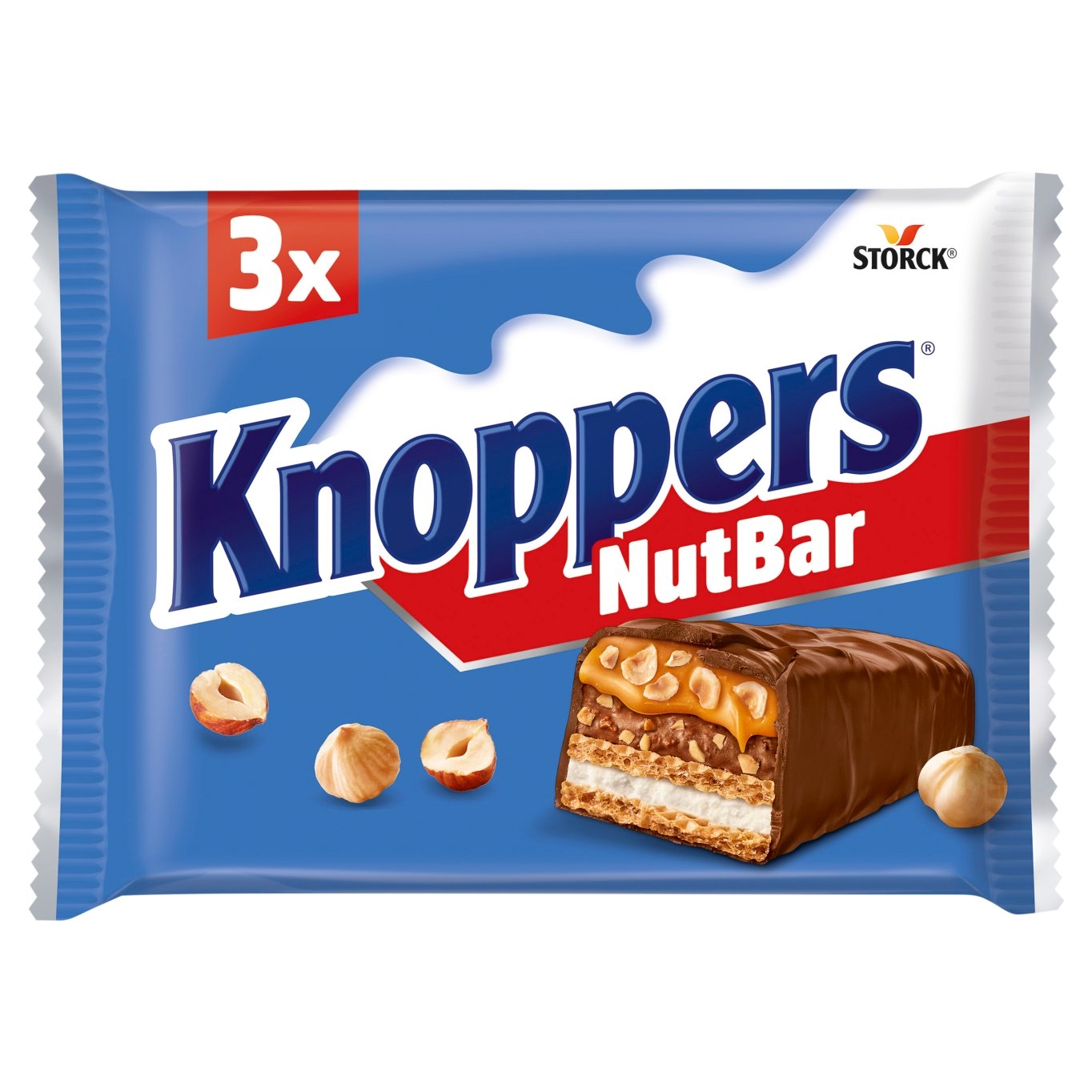 Knoppers Nut Bar 3 x 40g (120g) | BILLA e-shop