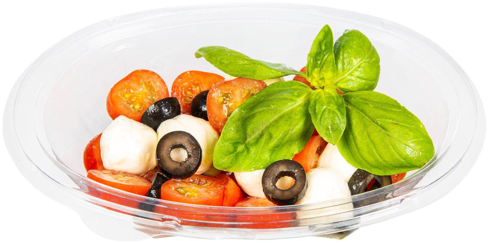 Salát mozzarella s rajčaty a olivami | BILLA e-shop