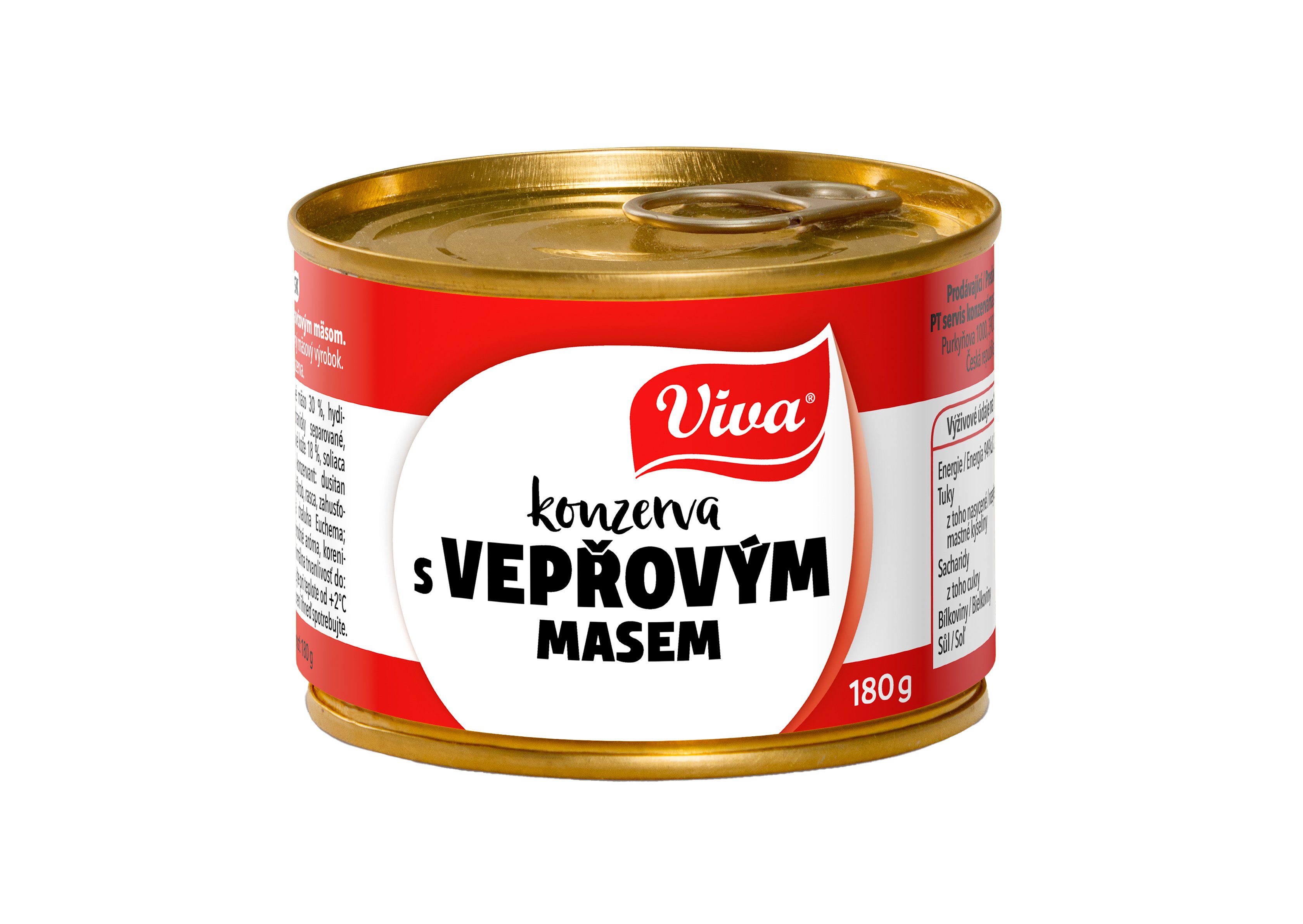 Viva Konzerva s vepřovým masem 180g | BILLA e-shop