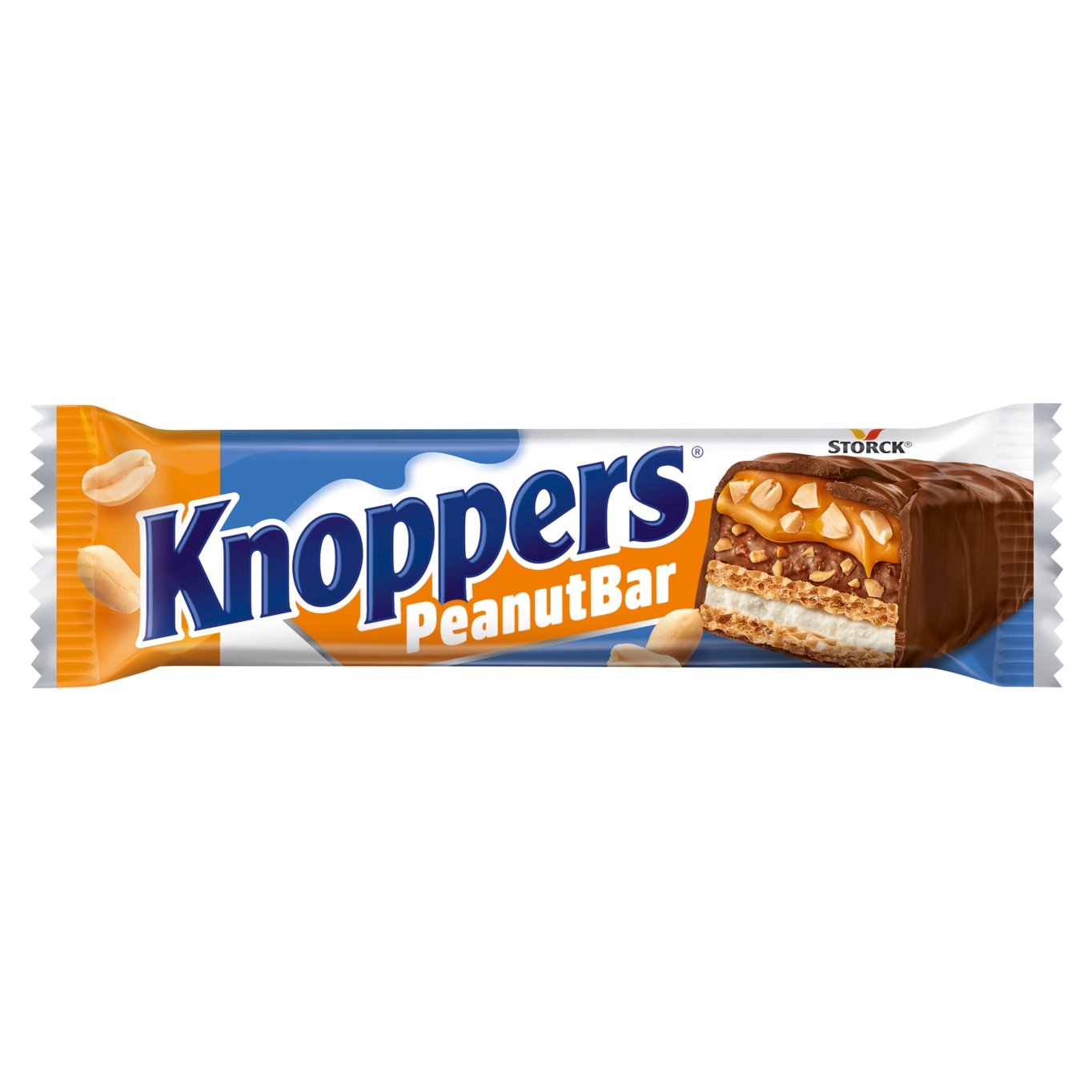Knoppers PeanutBar čokoládová tyčinka s arašídovým krémem 40g | BILLA