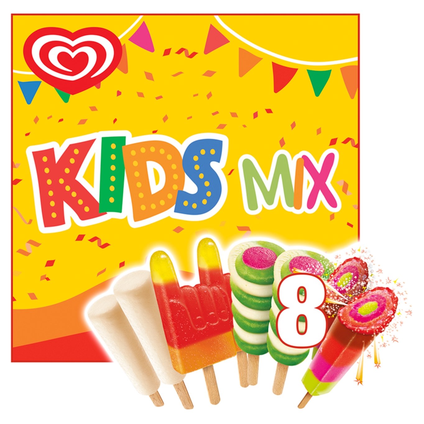 Algida Kids Mix 8 ks 398ml | BILLA e-shop