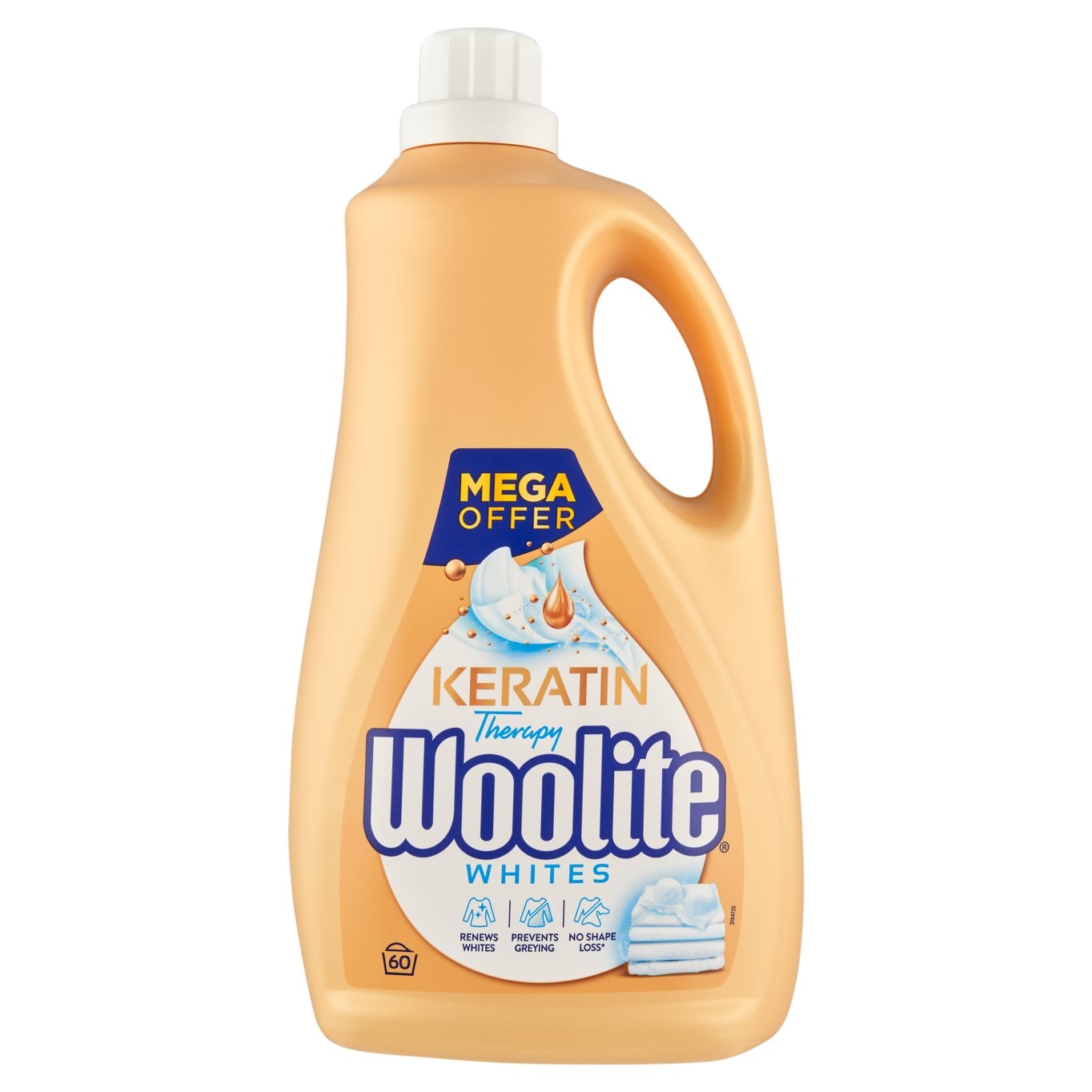 Woolite Keratin Therapy tekutý prací přípravek na bílé a světlé prádlo ...