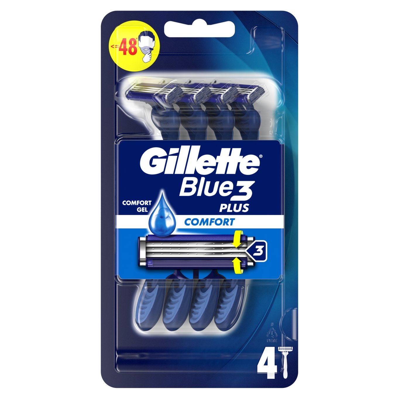 Gillette Blue3 Plus Comfort, Jednorázové Holící Strojky Pro Muže ...