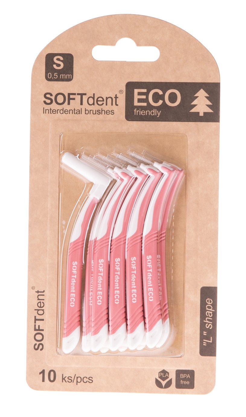 SOFTdent ECO mezizubní kartáčky 10 ks 0,5 mm | BILLA e-shop
