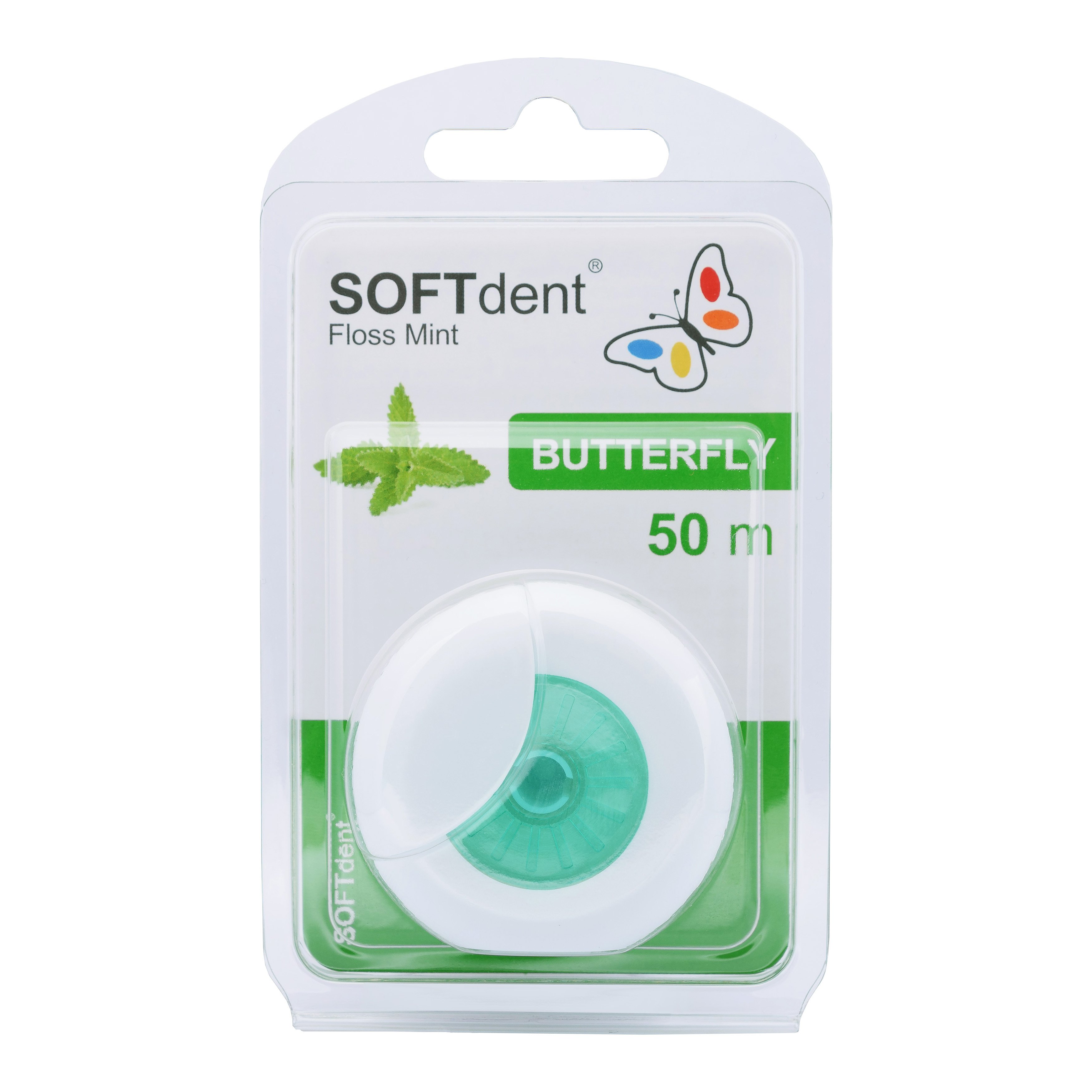 SOFTdent Butterfly dentální nit 50 m | BILLA e-shop