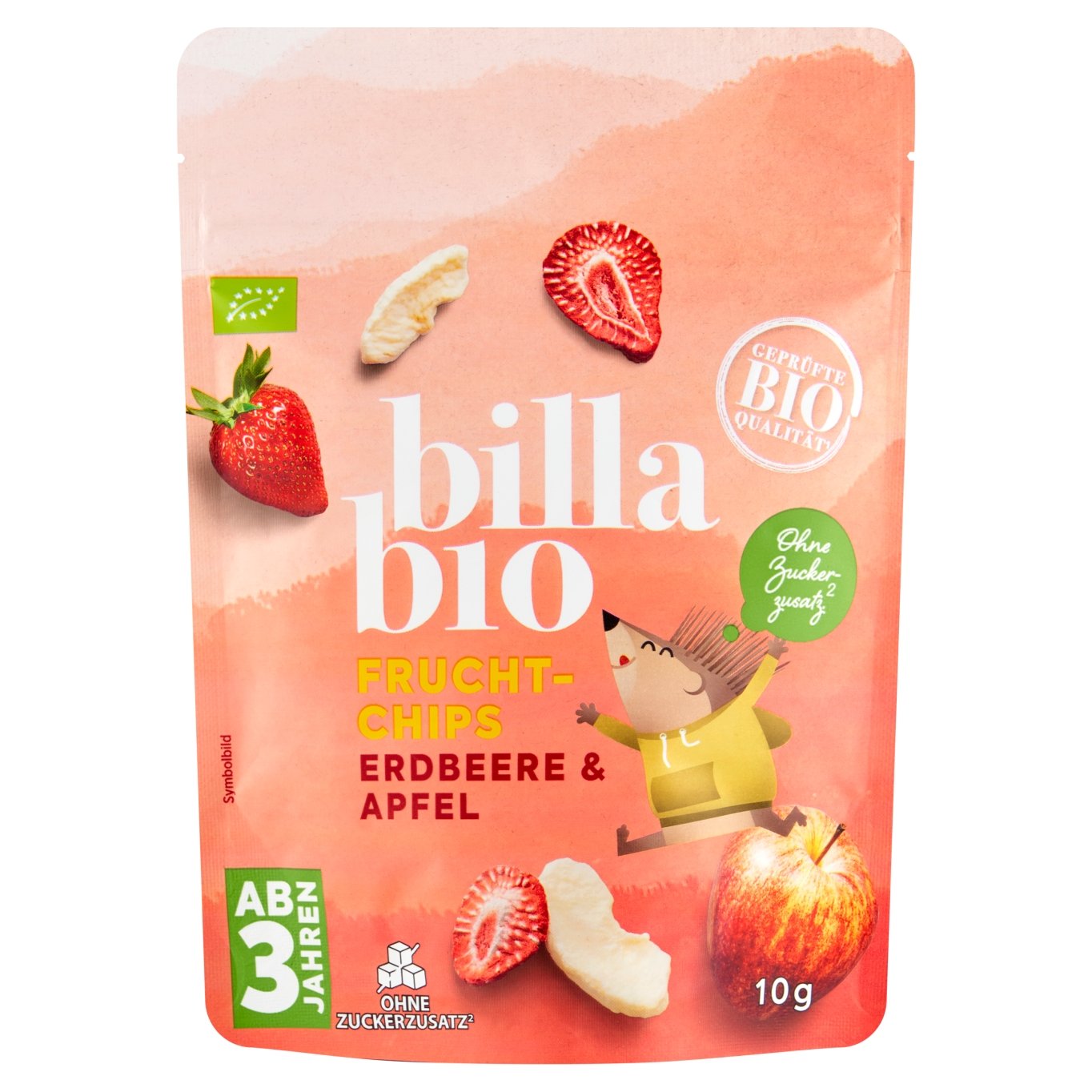 BILLA BIO Jahodové a jablkové lupínky 10g | BILLA e-shop