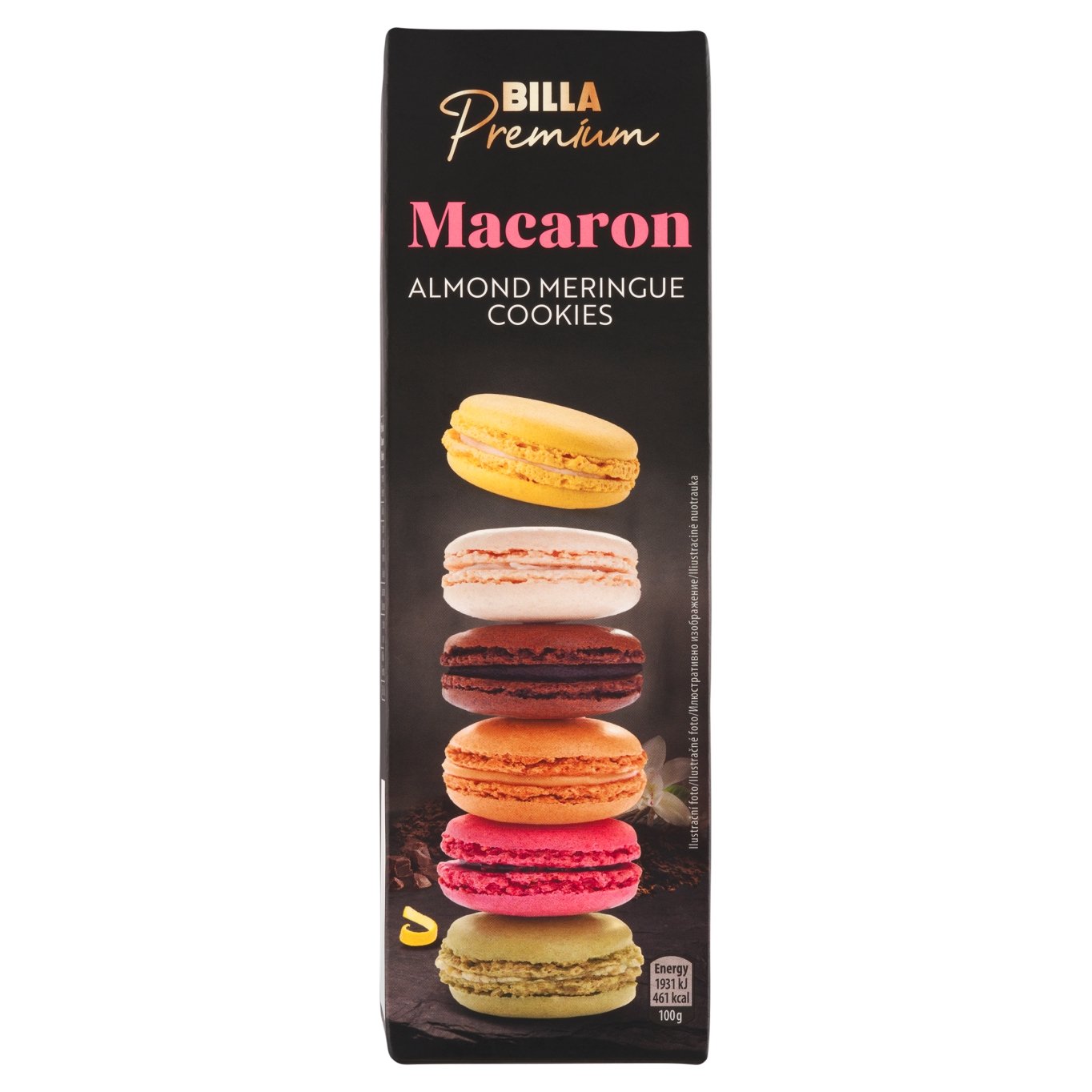 BILLA Premium Kolekce 6 druhů makronek 72g | BILLA e-shop