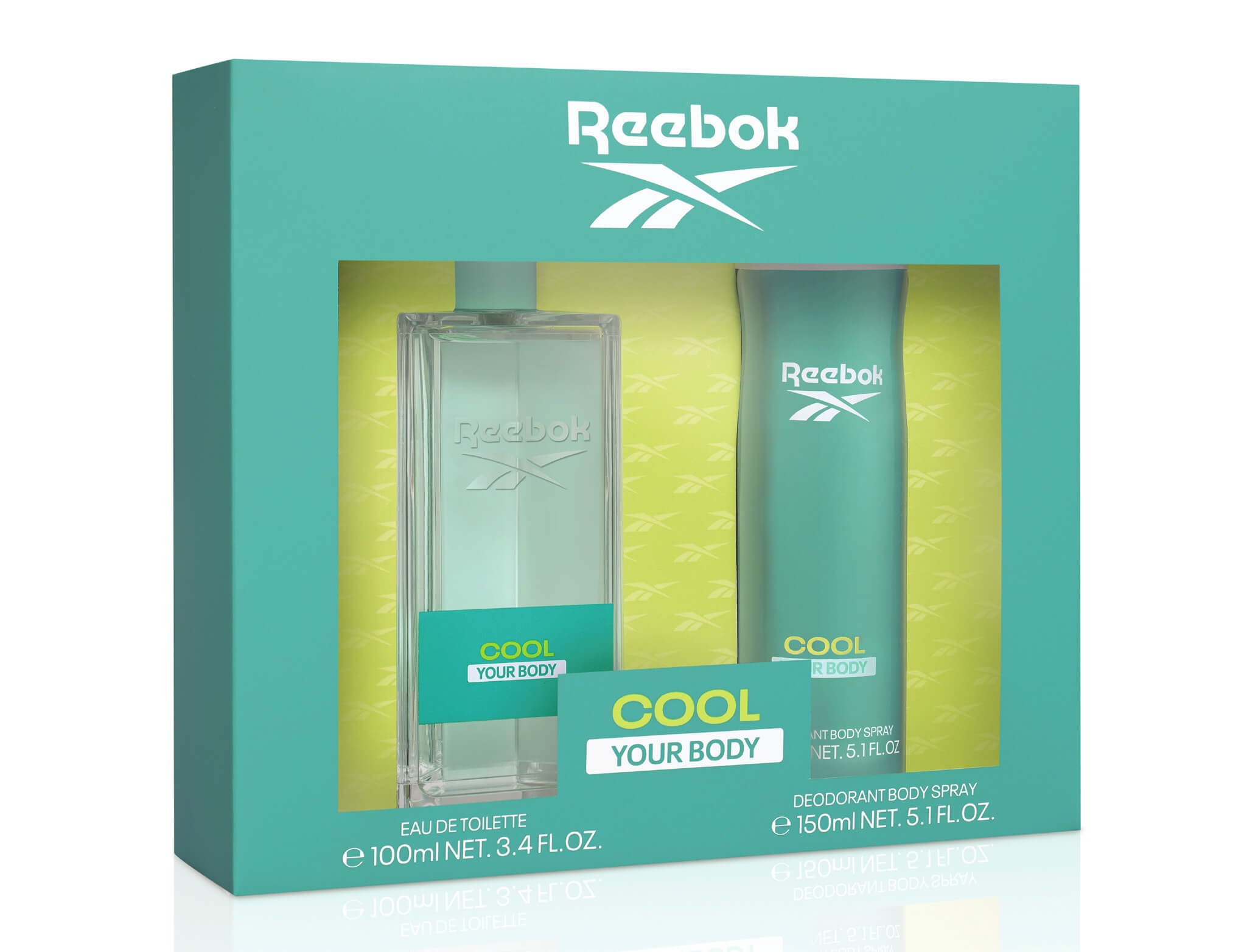 Reebok Cool Your Body Set Edt 100 Ml + Body Spray 150 ml | BILLA e-shop