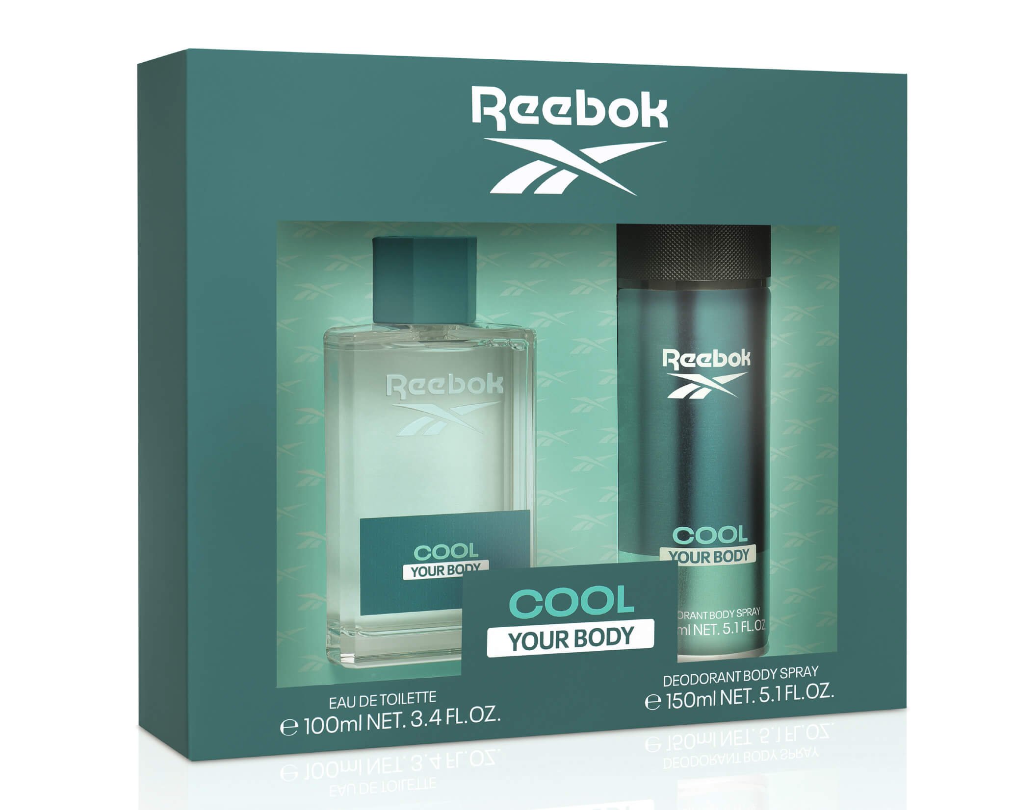 Reebok Cool Your Body Set Edt 100 Ml + Body Spray 150 ml | BILLA e-shop