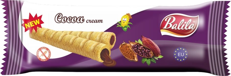 Balila kukuřičné trubičky kakaové 18g | BILLA e-shop